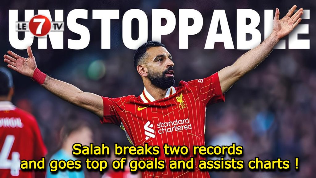 Unstoppable: Salah breaks two records and goes top of goals and assists ...