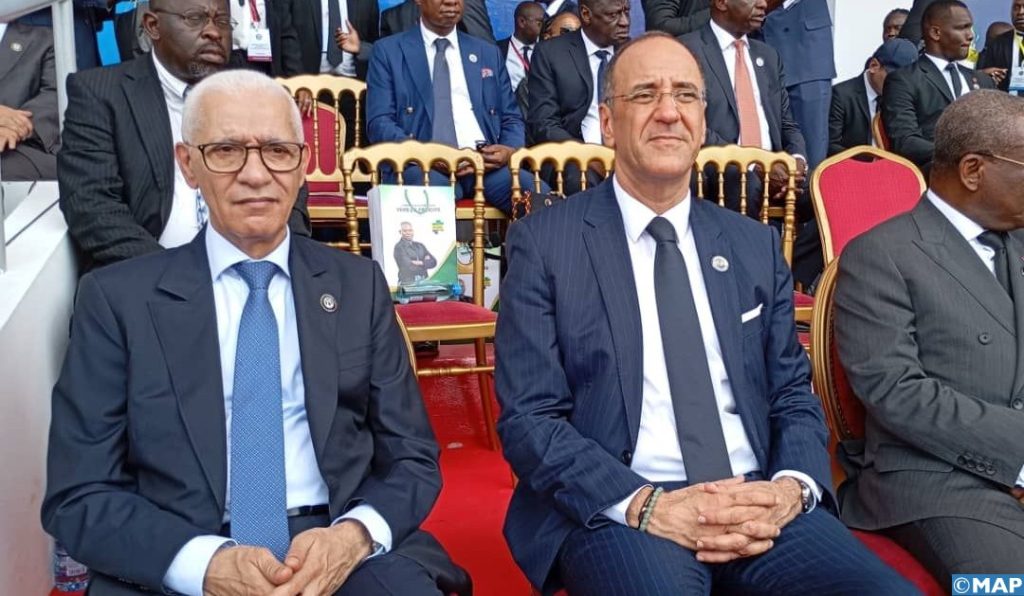 Lower House Speaker Represents HM the King at Newly Elected Gabonese ...