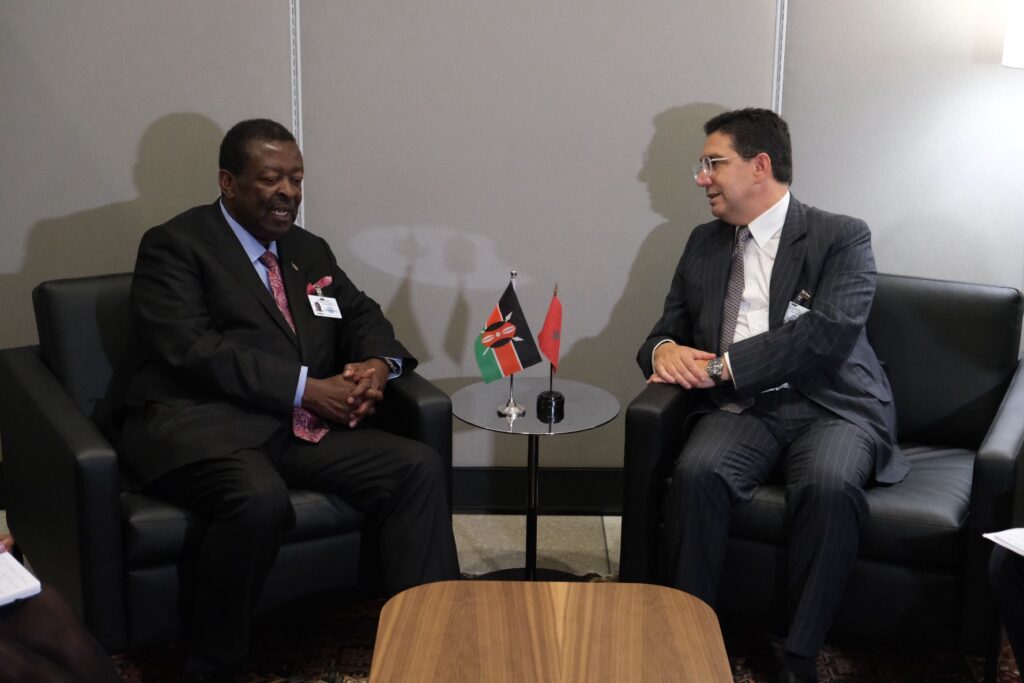 Meeting Between Nasser Bourita and Musalia Mudavadi: Kenya Reaffirms ...