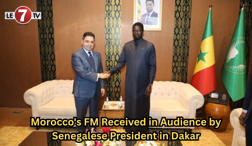 Morocco’s FM Received in Audience by Senegalese President in Dakar ...