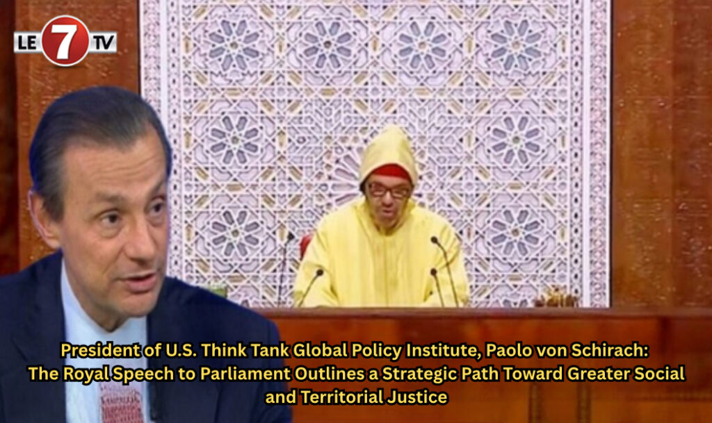 President of U.S. Think Tank Global Policy Institute, Paolo von ...
