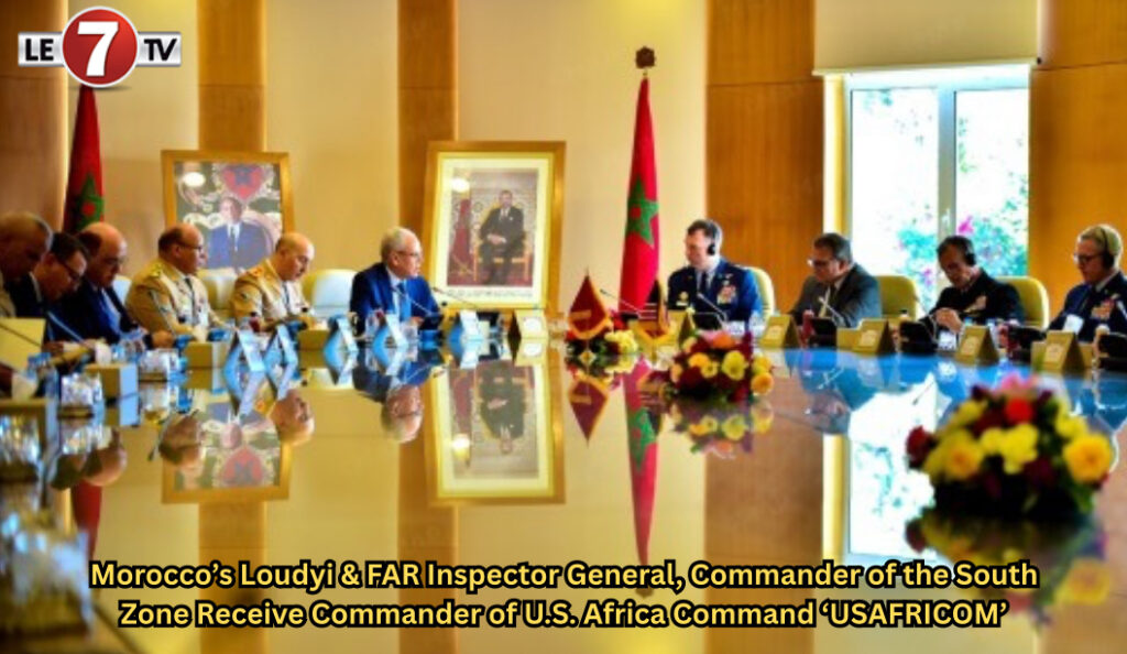 Morocco’s Loudyi & FAR Inspector General, Commander of the South Zone ...