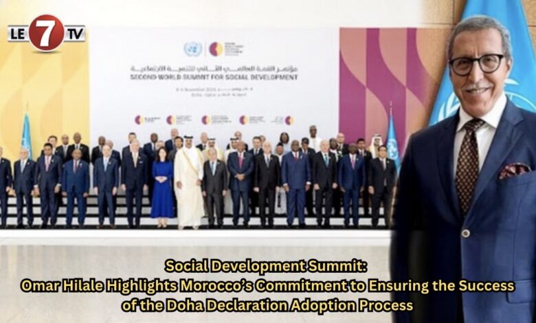 Social Development Summit: Omar Hilale Highlights Morocco’s Commitment ...