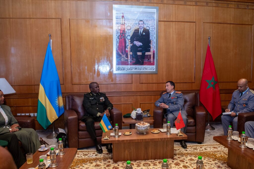 FAR Inspector General Holds Talks with Rwandan Army Chief of Staff ...