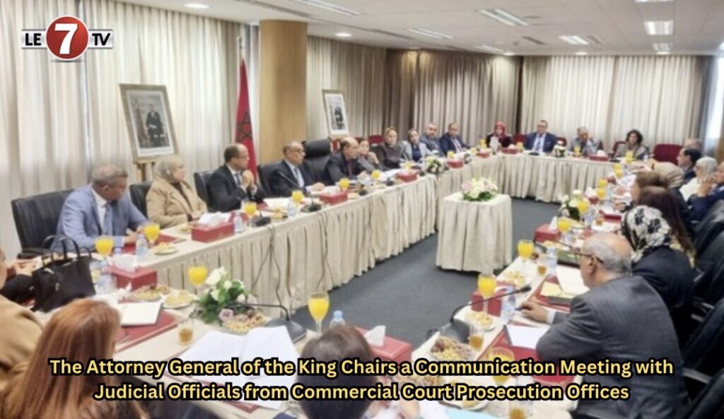 The Attorney General of the King Chairs a Communication Meeting with ...