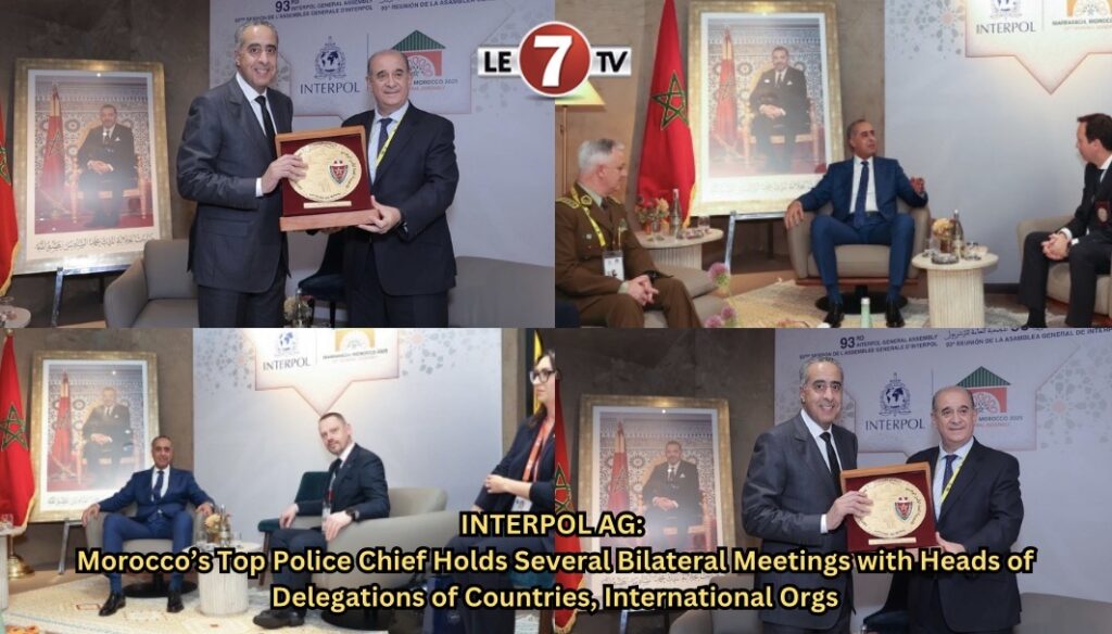 INTERPOL AG: Morocco’s Top Police Chief Holds Several Bilateral ...
