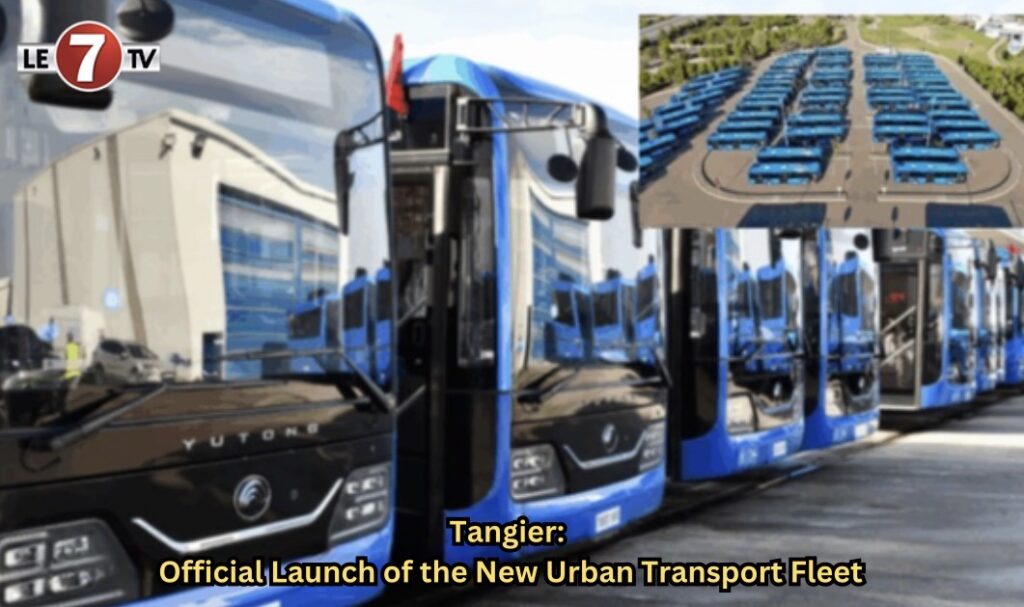 Tangier: Official Launch of the New Urban Transport Fleet – Le7tv.ma