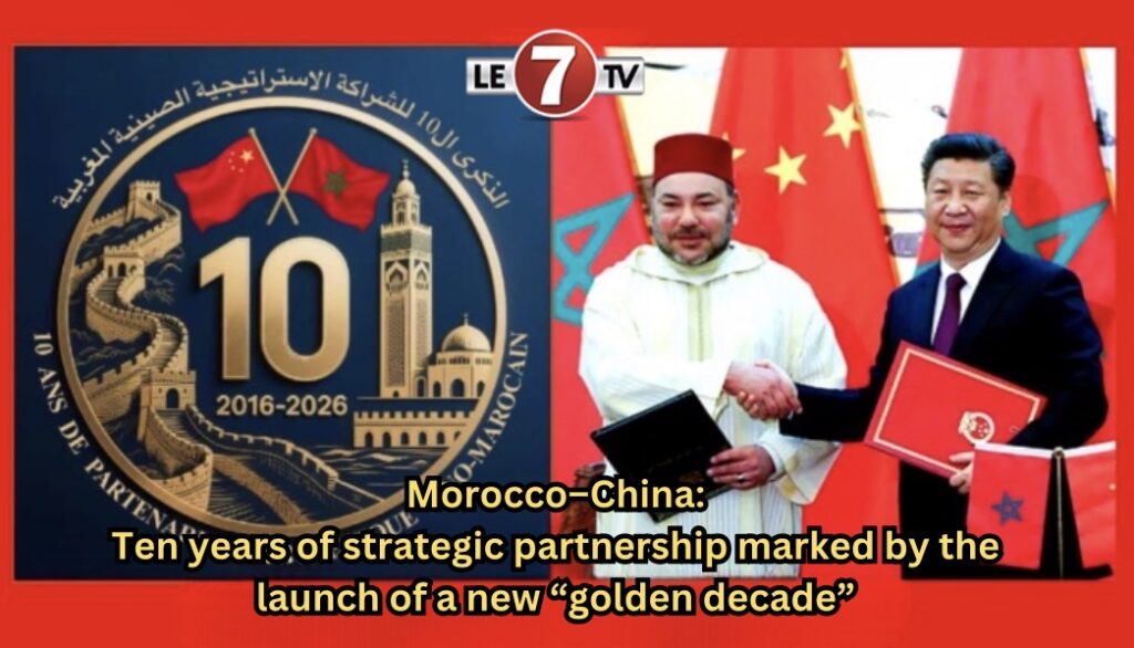 Morocco–China: Ten years of strategic partnership marked by the launch ...