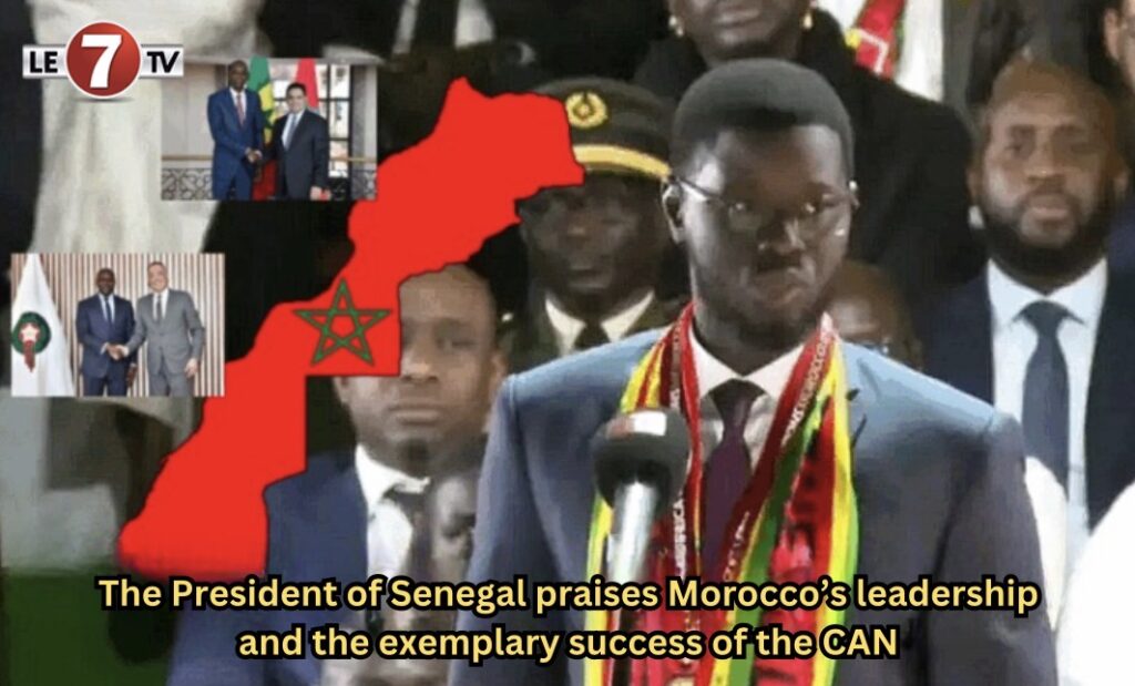 The President of Senegal praises Morocco’s leadership and the exemplary ...